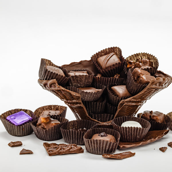 Mother's Day Assorted Basket - Milk Chocolate - Minonk Chocolate Company